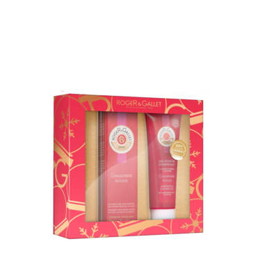 Roger & Gallet Gingembre Rouge Gift Set:Eau Fraîche fragrance 30ml ...