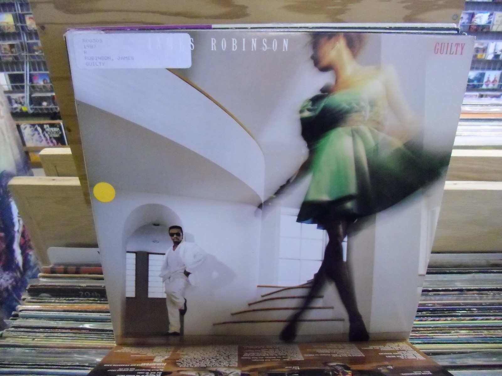 James Robinson Guilty vinyl LP 1987 Tabu Records EX | eBay