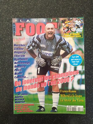 Magazine Planète Foot N°76 Fabien Barthez - As Monaco | eBay