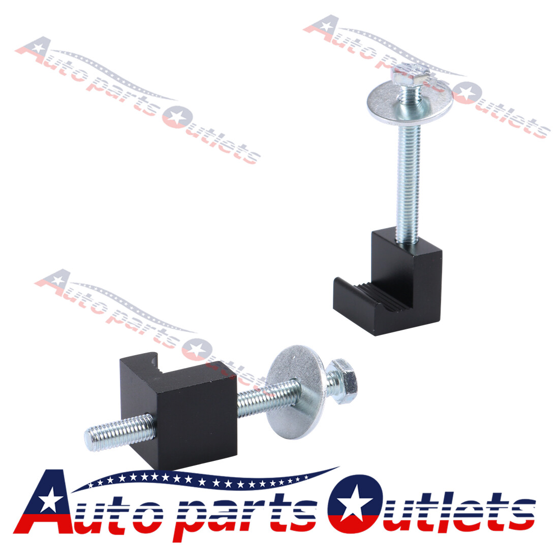 Parts Clamps Tool Box Tie Down Set Mounting Kit 4X Aluminum For Truck ...