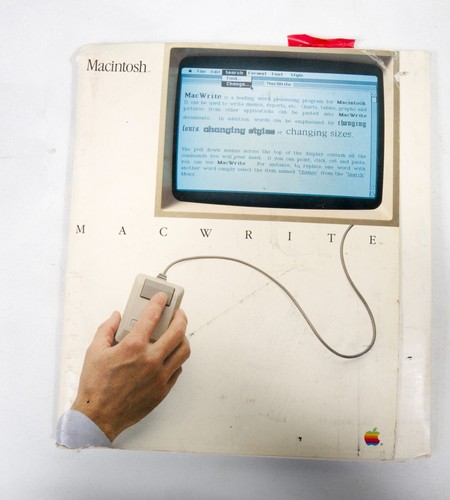 Vintage Apple MacWrite 030-0688-B user's guide ST533B20 | eBay