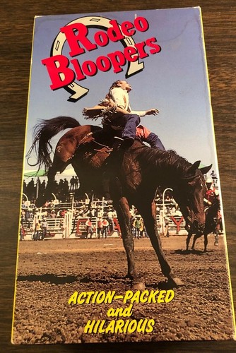 Rodeo Bloopers 1990 VHS | eBay
