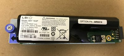 IBM 39R6519 / 39R6520 / 42C2193 SYSTEM MEMORY CACHE BATTERY FOR DS3000 ...