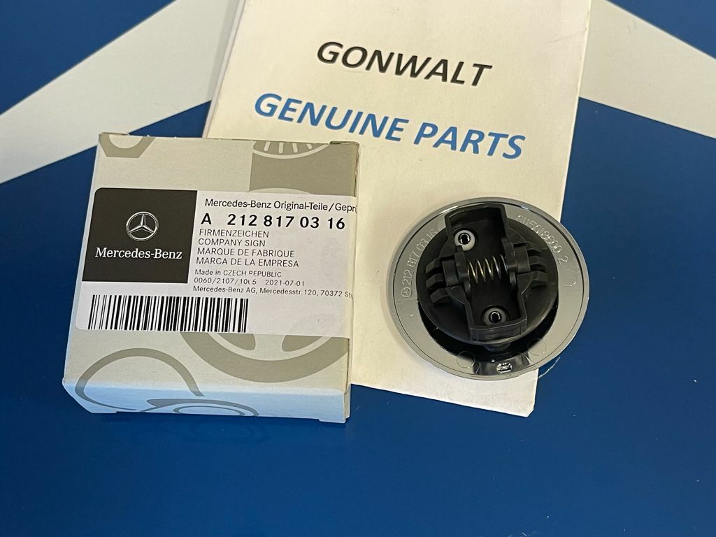 MB Genuine C63 AMG C300 Factory Genuine Emblem Badge Flat Hood OE ...