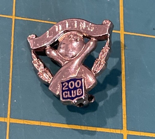 Vintage 200 club bowling brooch pins Lapel | eBay