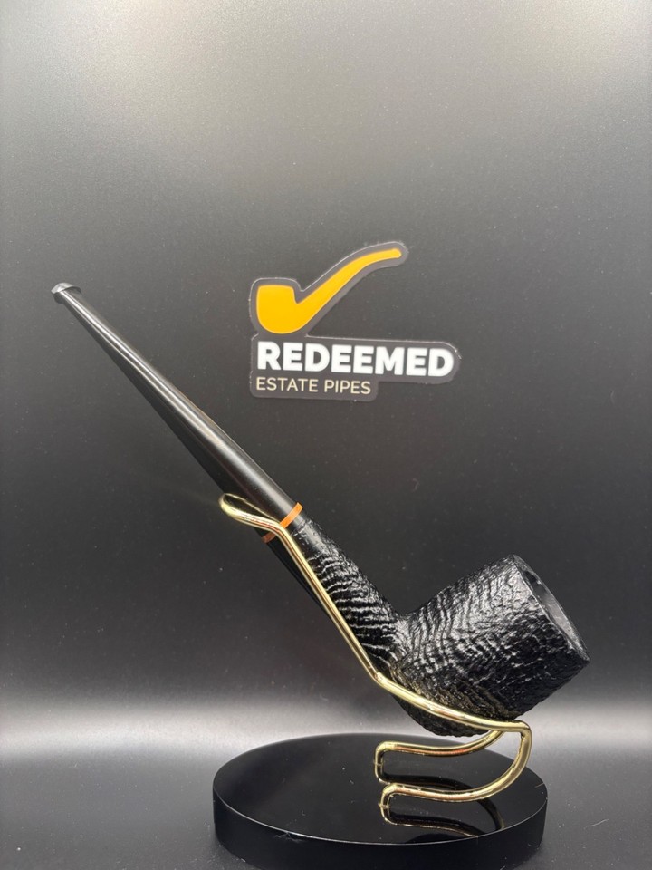 UNSMOKED!!! Kaywoodie Unique Sandblasted Straight Billiard Estate Pipe ...