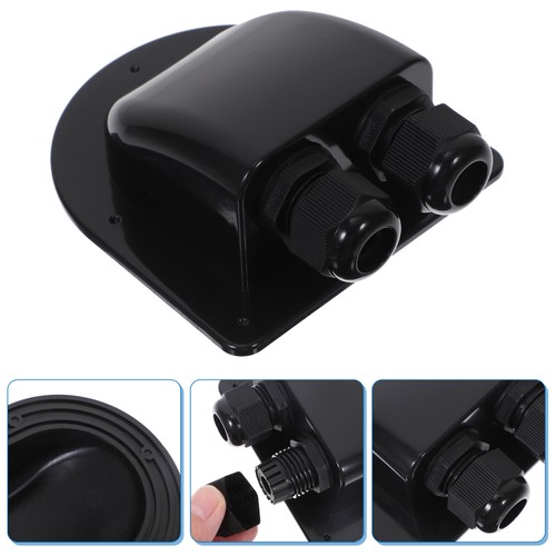 Double Entry Cable Junction Box for Solar Panel Patch Cables Dual | eBay