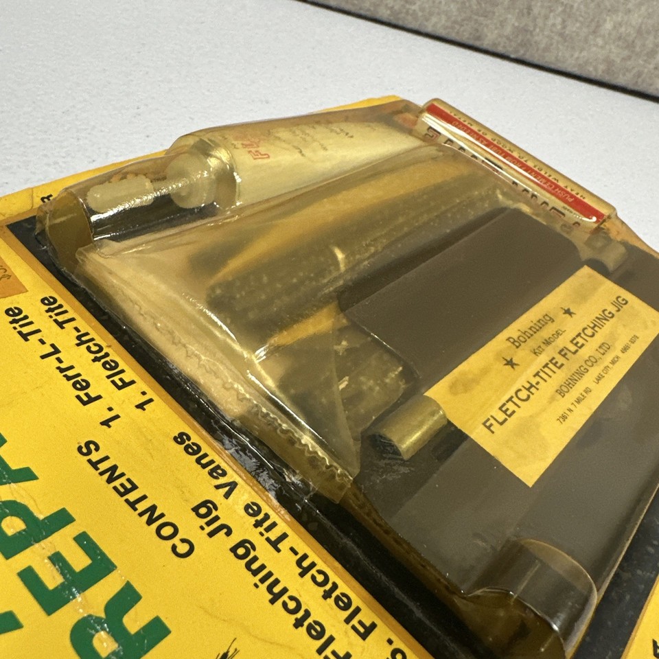 Bohning Arrow Repair Kit Fletch Jig New Old Stock | eBay