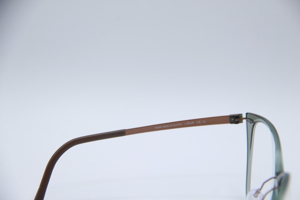 NEW SILHOUETTE SPX 1610 75 5540 GREEN BROWN AUTHENTIC FRAMES EYEGLASSES ...