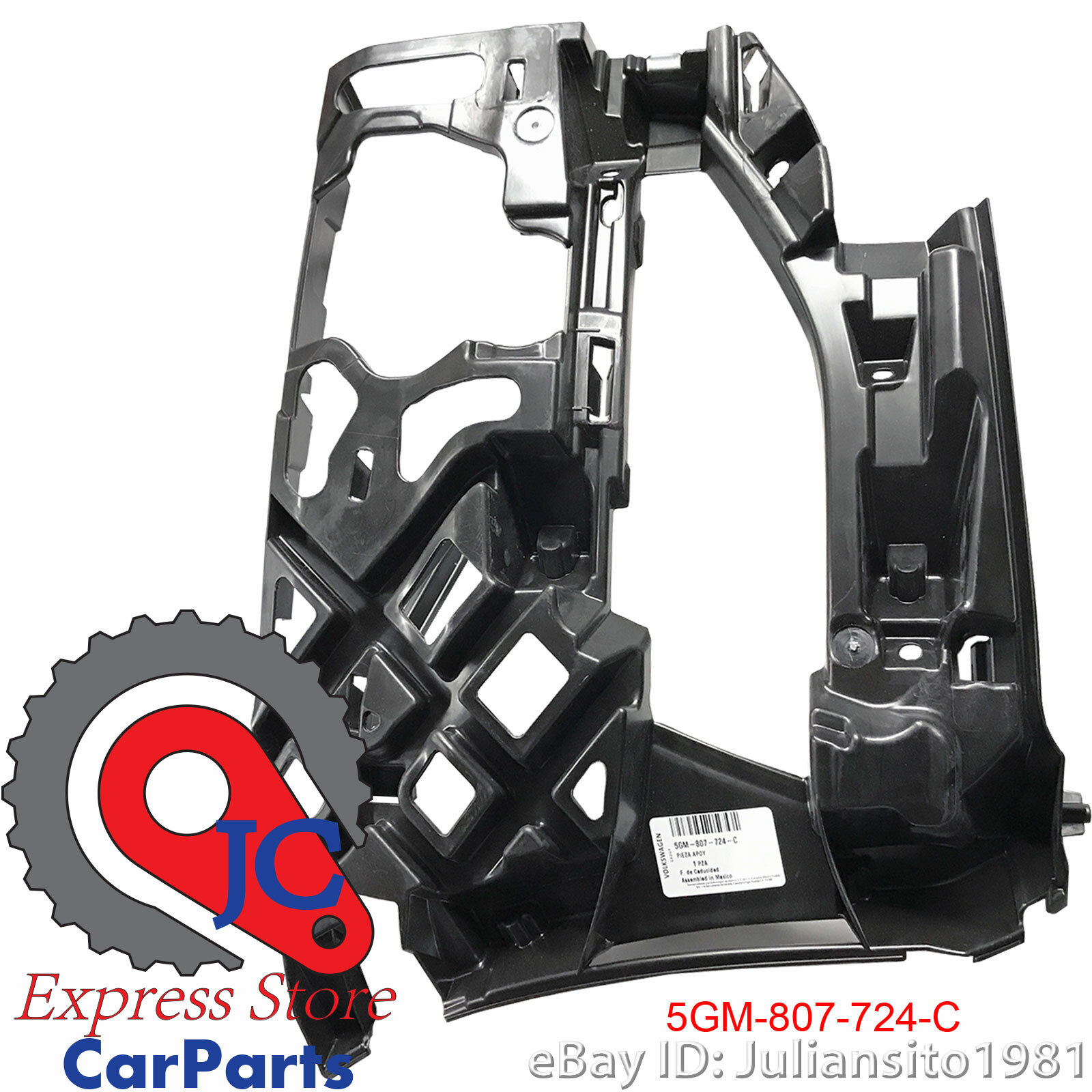 5GM807724C VOLKSWAGEN GENUINE OEM GOLF FRONT RIGHT SUPPORT ELEMENT | eBay