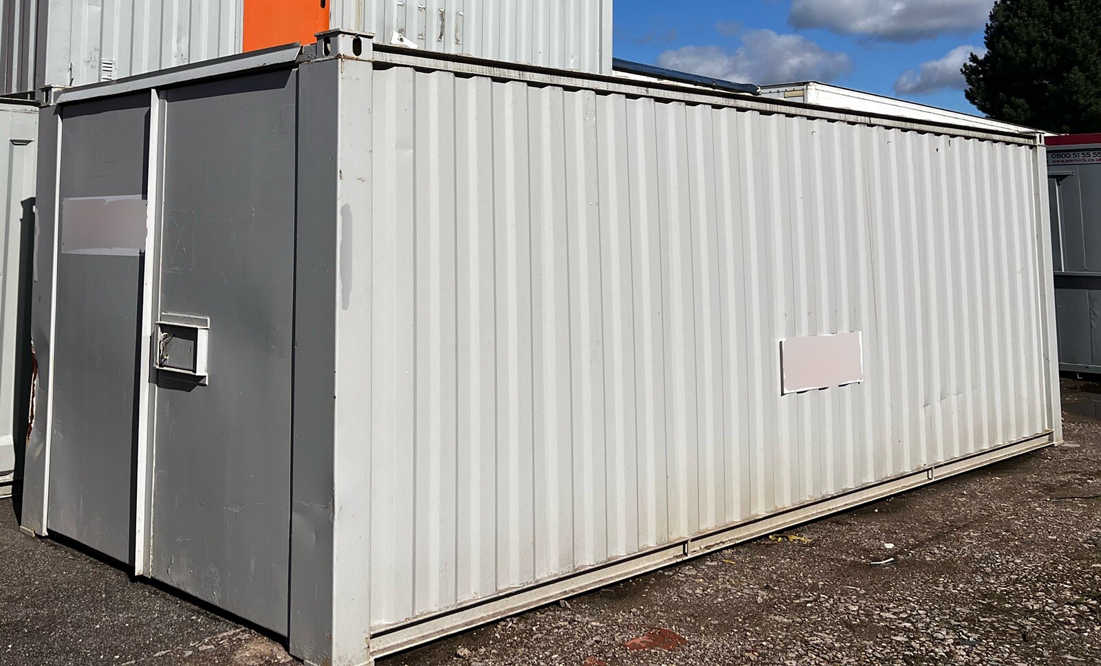 24ft X 9ft Site Cabin, Storage Container Shipping Container Portable ...