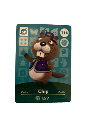 Animal Crossing Amiibo Card - Chip - Series 2 - Authentic Nintendo | eBay