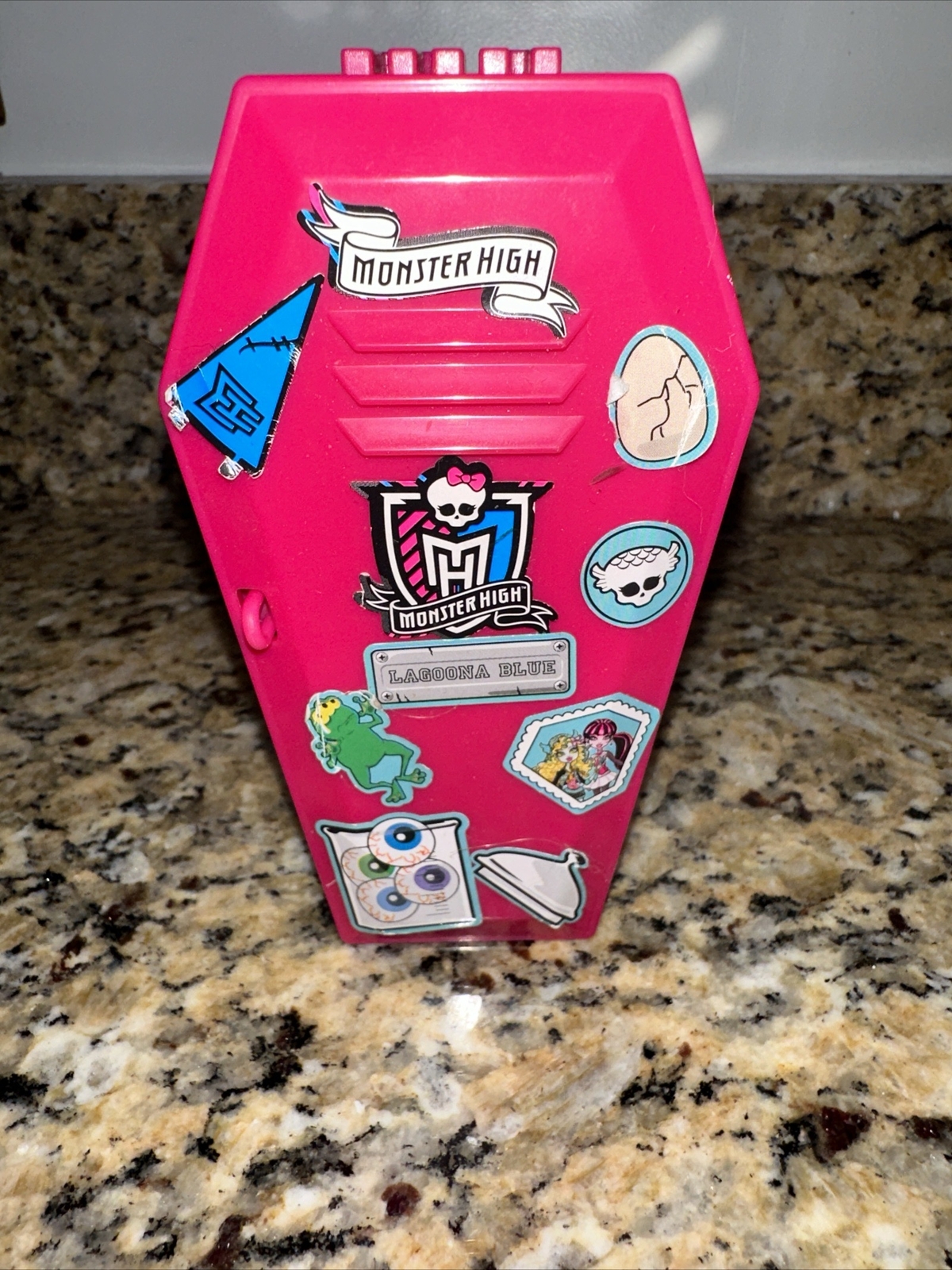 Monster High Locker Coffin Student Pink Stickers Official Mattel 5" | eBay