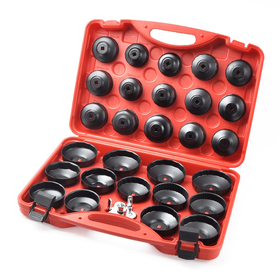 30pcs Oil Filter Cap Wrench Cup Socket Tool Set Mercedes BMW VW Audi ...