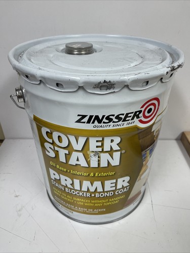 Zinsser Cover Stain Primer Oil-Base Stain Blocker Interior & Exterior ...