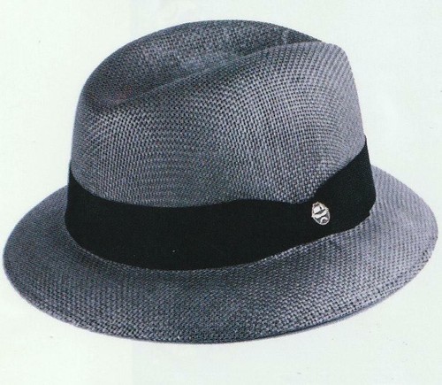 Grey Fedora Brim Hat Lowrider OG Style Chicano Cholo Cruising Style ...