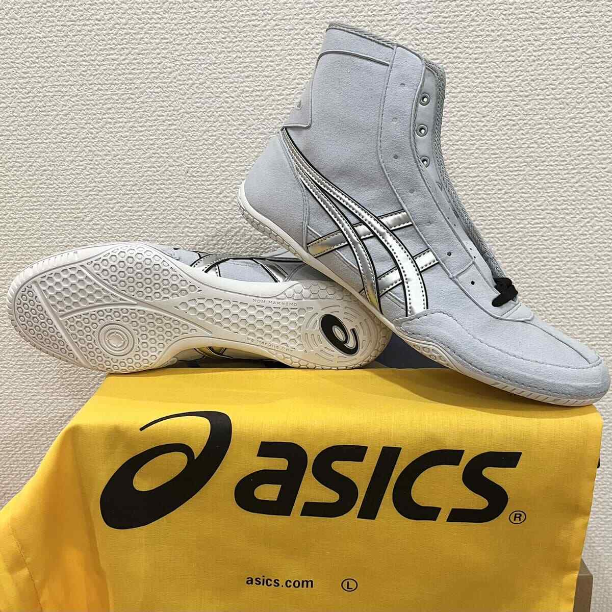 ASICS Wrestling Boxing Shoes 1083A001 New Model EX-EO TWR900 Gray ...