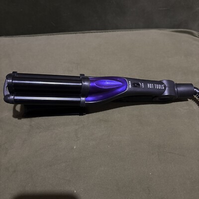 Hot Tools Professional Nano Ceramic Deep Waver 2179 Hair Styler Crimper ...