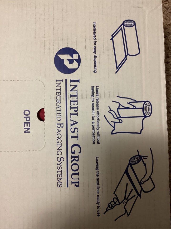 Inteplast Group Red liner health care trashcan liners WSL2432R 16gal ...