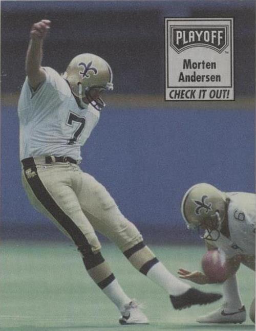 1993 Playoff Contenders - Check It Out! Morten Andersen #148 for sale online | eBay