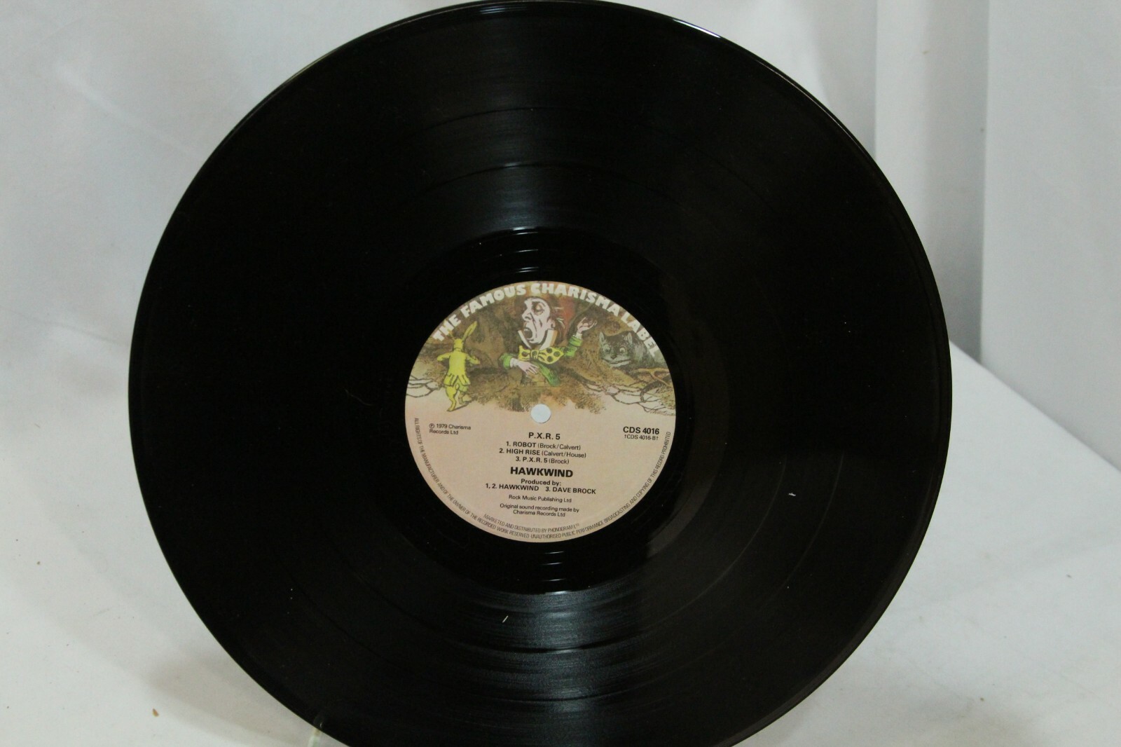 Hawkwind P X R 5 PXR5 '79 Charisma LP Vinyl w/Uncensored Plug Image ...