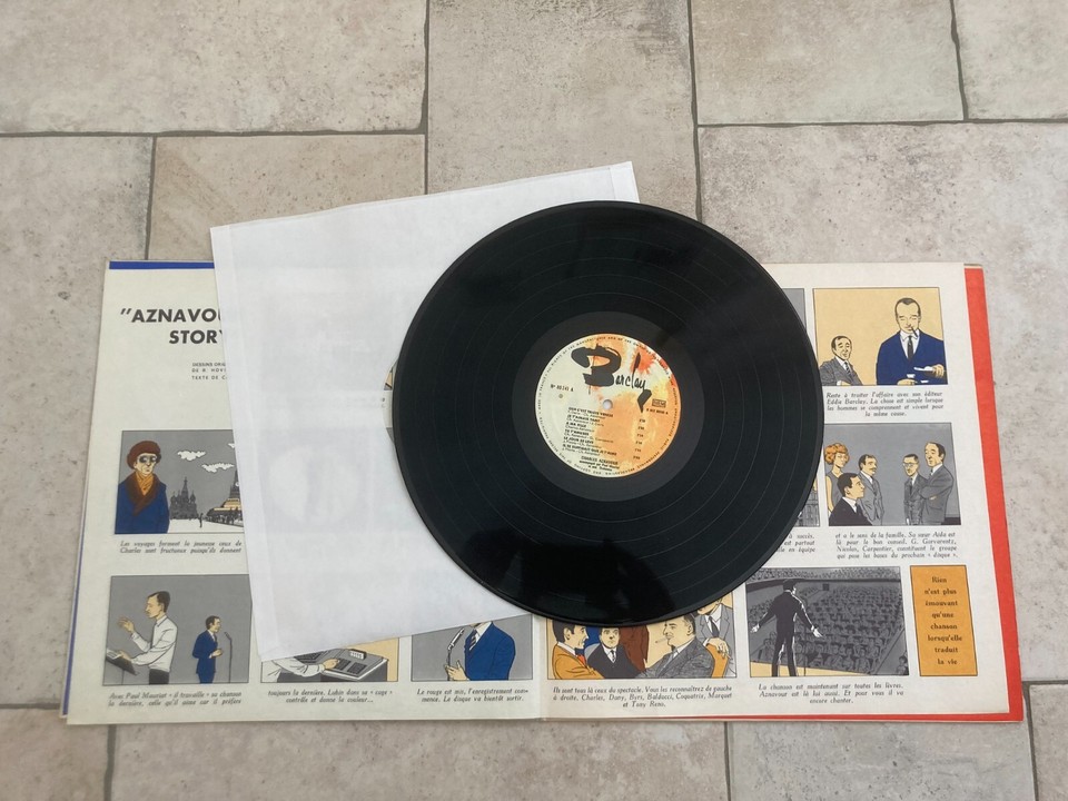 Charles Aznavour Accompagné Par Paul Mauriat Et Son Orchestre _ Vinile ...