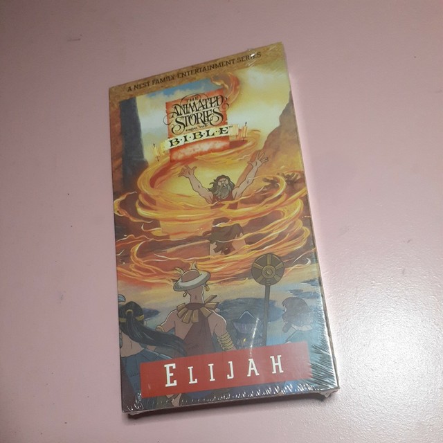 VHS 9a Elijah Nest Animated Stories From The Bible Old Testament Living ...