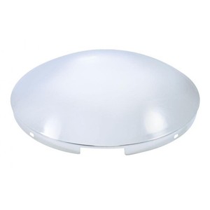 4 Even Notched Dome Front Hub Cap - 7/16" Lip Peterbilt Kenworth ...