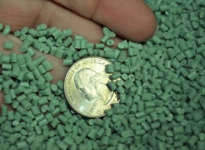 Green Plastic Pellets 4 lbs. for craft projects weighted blankets bean ...