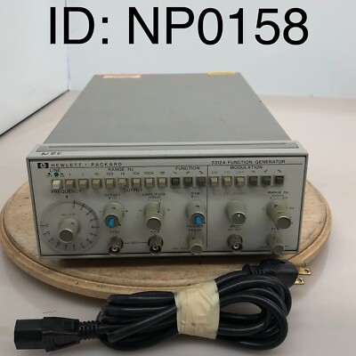 HP 3312A Function Generator W/Power Cable | eBay