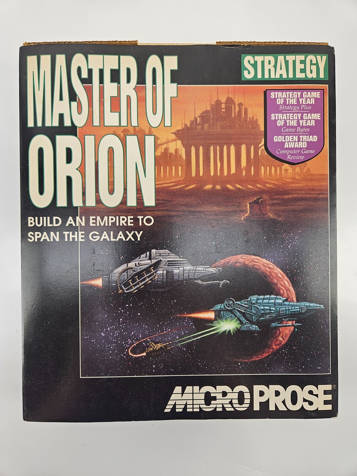 Masters of Orion Big Box PC 1994 | eBay