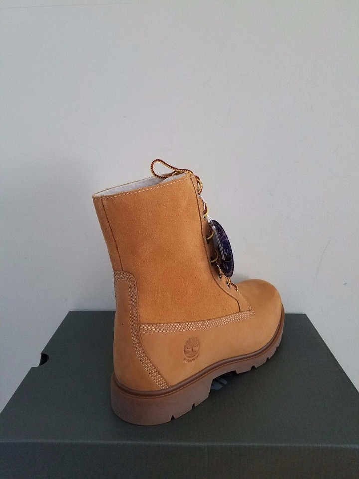Timberland Women's Linden Woods Waterproof Teddy Fleece Fold Down Boots ...