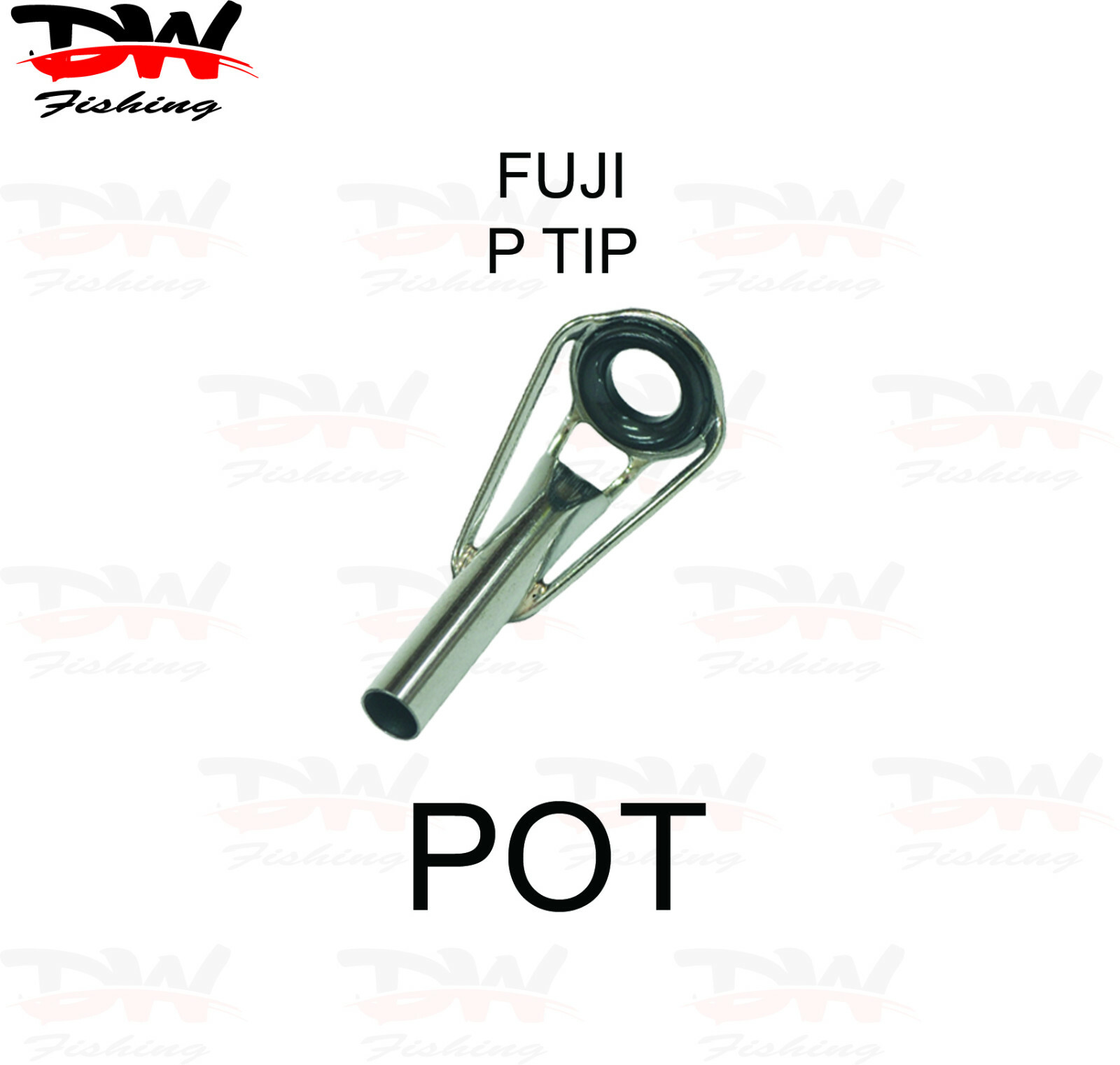 Fuji Rod Tip POT Polished Stainless O Ring Tip, Fuji P Type Rod Tip ...