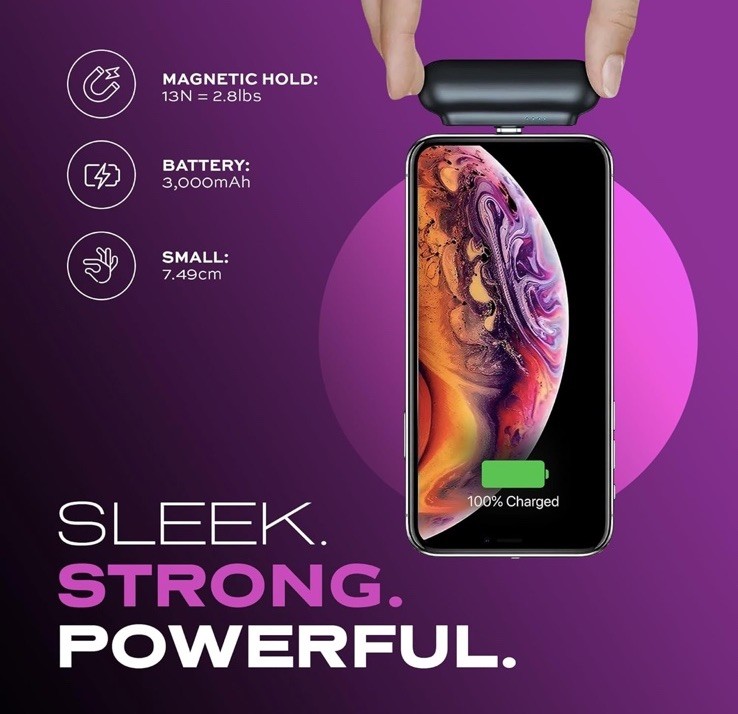 Statik Snap -N-Charge Universal Power Bank 10W 3000mAh Sealed Free ...