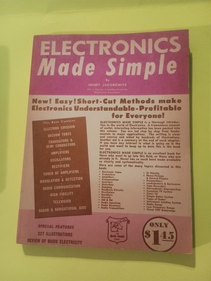 Electronics Made Simple Henry Jacobwitz, 1958 | eBay