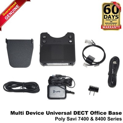 Poly Savi 7400 8400 Multi-Device Universal DECT Office Base CB8421 ...
