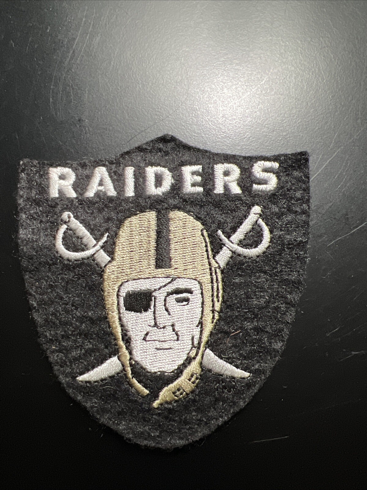 NFL OAKLAND RAIDERS IRON ON PATCH 3 3/8” X 3 1/2” | eBay