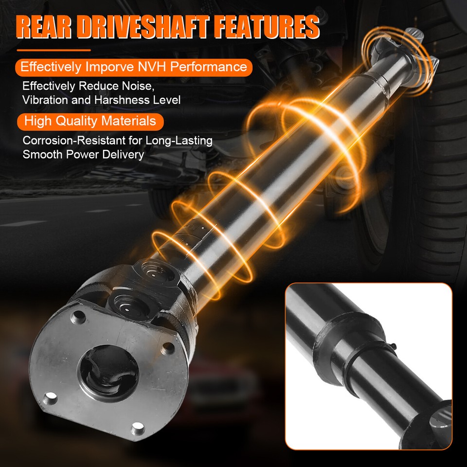Front Driveshaft Prop Shaft Assembly for Ford F-250 F-350 F-450 F-550 ...