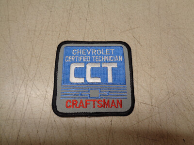 New Chevy Dealer Certified Technician Craftsman official GM Patch CCT ...