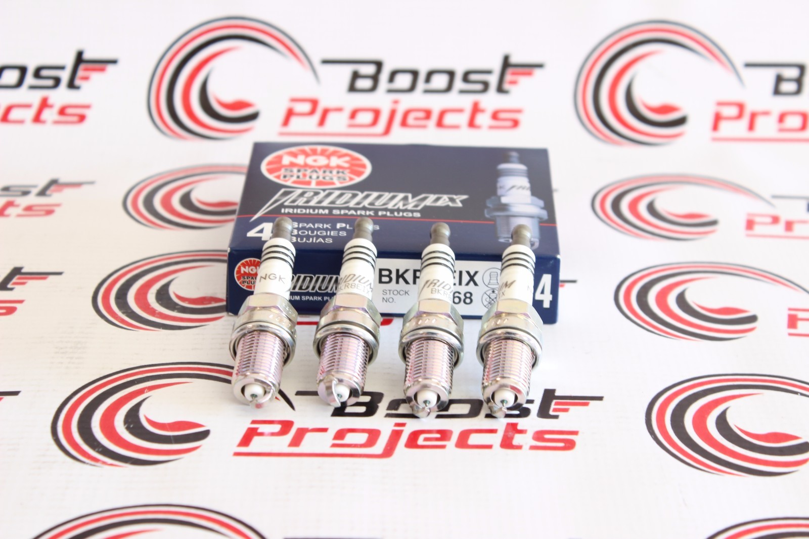 NGK SPARK PLUGS BKR8EIX IX Iridium Plug Set of (4) 2668 | eBay