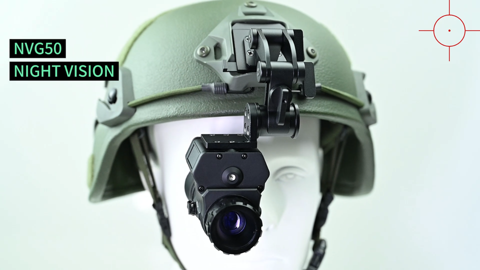 NVG50 2.5k helmet digital night vision 45°goggles scope WIFI 940nm IR ...