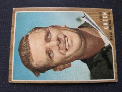 1962 Topps Baseball Card # 78 Gene Green - Cleveland Indians (VG/EX) | eBay