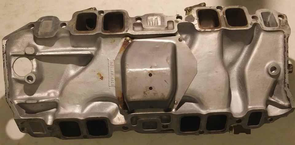 1967 Corvette Tri-Power L71 Aluminum Intake Carburetors Filter Complete ...
