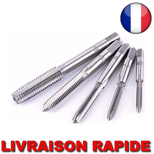 5Pcs Thread Screw M3 4 5 6 8 3mm-8mm Metric Plug Threaded Tap Tools | eBay