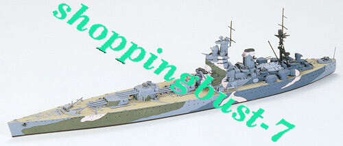 Tamiya 77504 1/700 Scale Model Kit WWII British Royal Navy Battleship ...