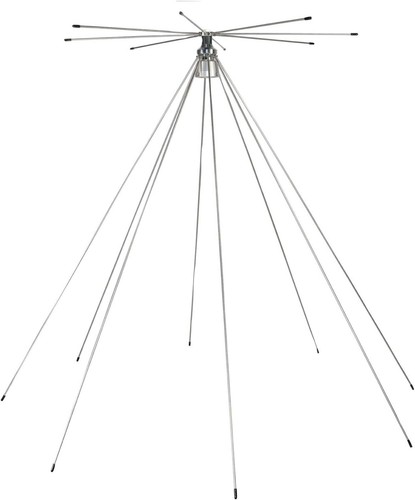 200 Watt Wideband Discone Antenna Vhf Uhf Stainless Steel Long Range ...