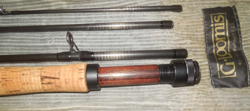 G. Loomis IMX FR1084-4 9'0" 4wt Fly Rod /Sock /Tube /4Pc. Pack-in Rod ...