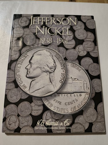 1938-1961 Jefferson Nickel Set new Harris Folder 66 coins book album | eBay