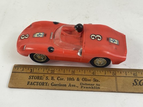 Eldon Ferrari Vintage Slot Car 1/25 Or 1/32 Scale Slot Car Red Vintage ...