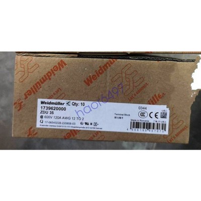 10pcs/Box New Weidmuller ZDU 35 1739620000 Connecting terminal#QW | eBay